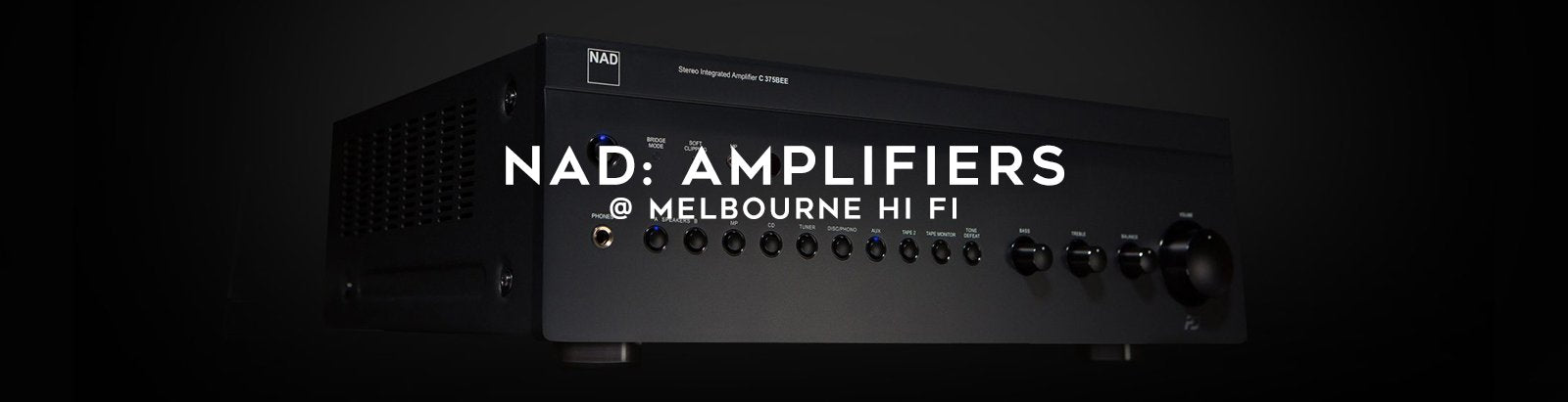 NAD Amplifiers | Melbourne Hi Fi