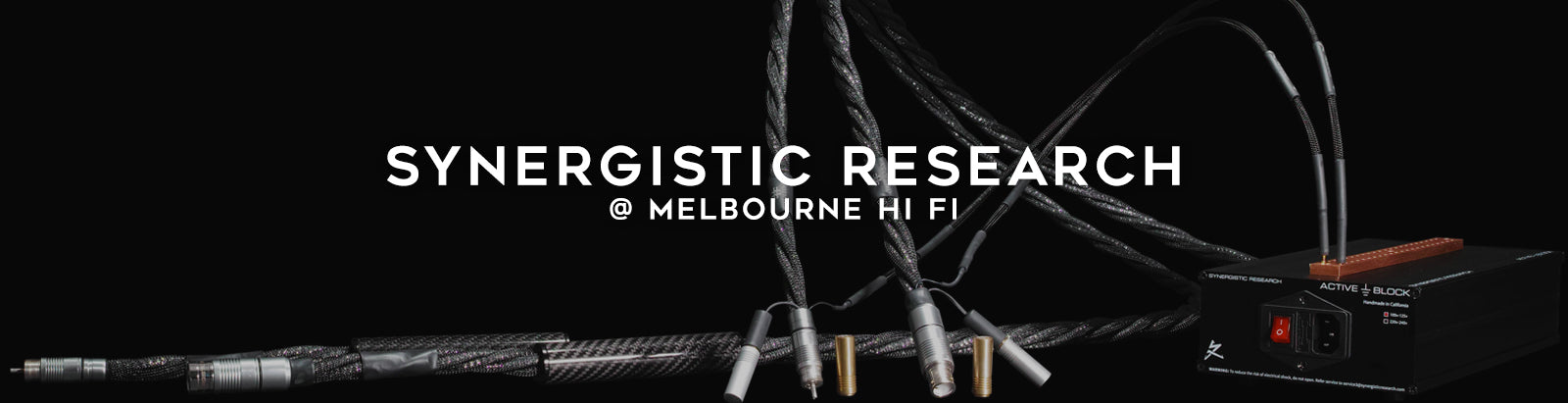 Synergistic Research Interconnect Cables | Melbourne Hi Fi Audio ...